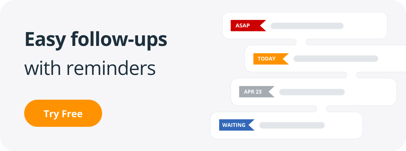 How to follow up: 21 tips & strategies [+8 FREE email templates]
