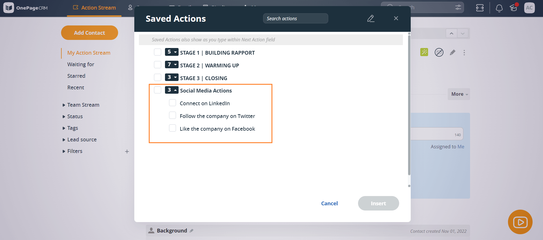 Saved Actions: How to Organize and Manage Repetitive Tasks