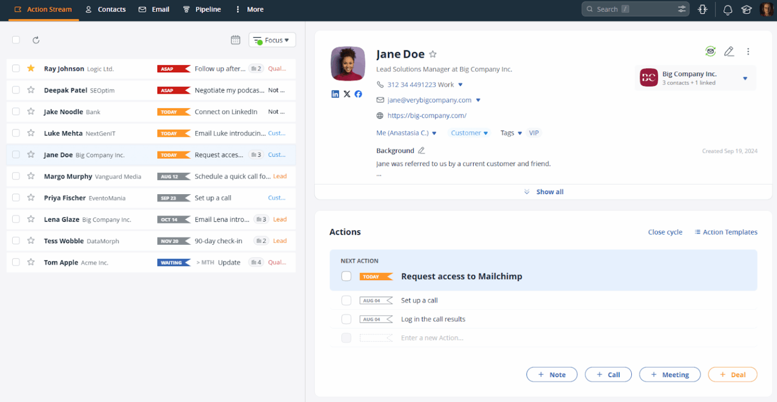 18 Most Affordable CRMs for Small Businesses - OnePageCRM