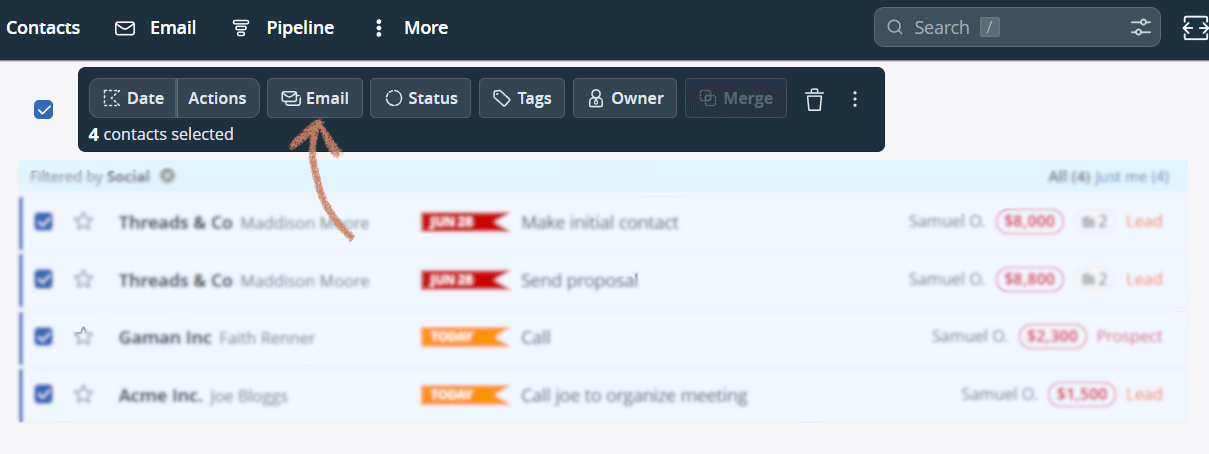 How to organize sales leads | The best way to manage sales