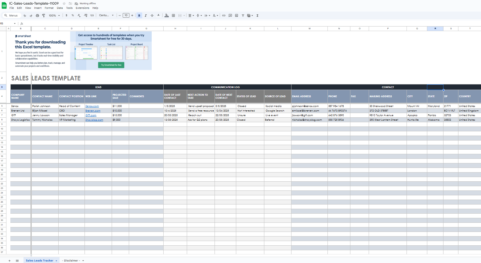 14 Free Lead Management Templates (Full Review)