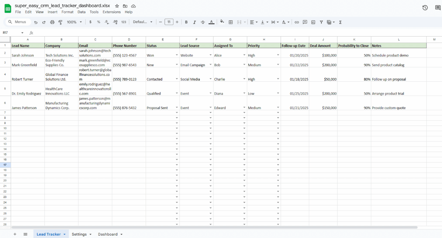 14 Free Lead Management Templates (Full Review)