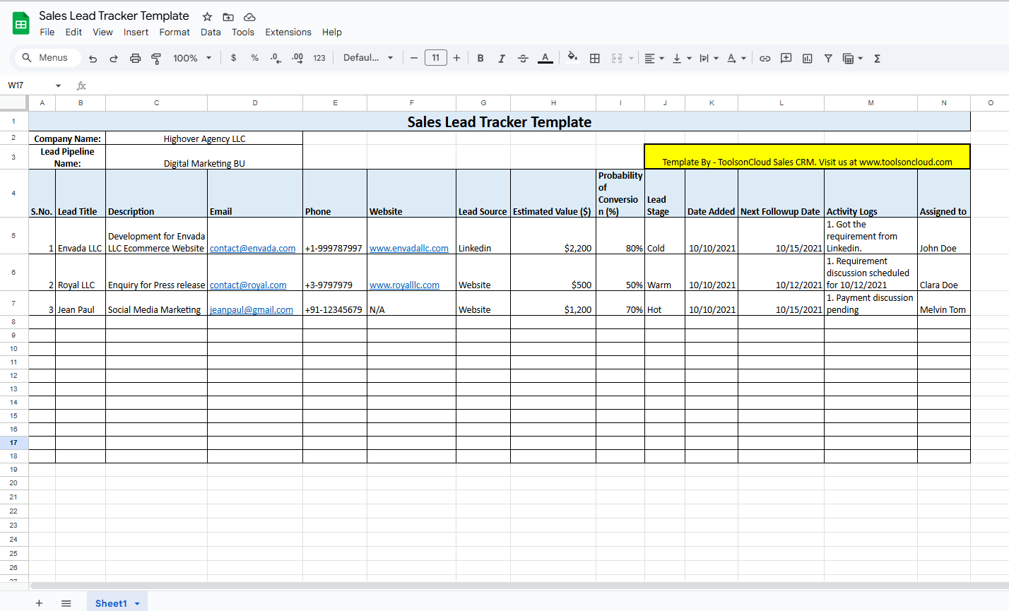 14 Free Lead Management Templates (Full Review)