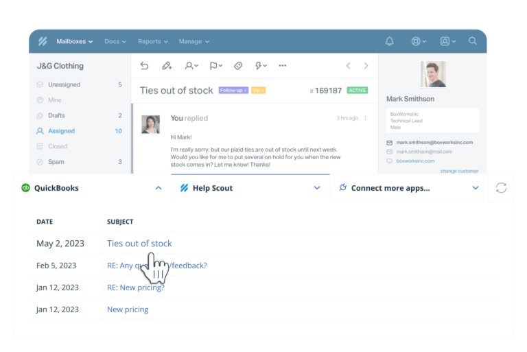 Centralize customer data with Widgets for CRM integrations